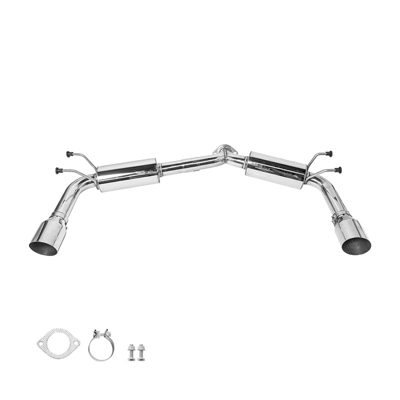 2019 Present Mazda 3 Hatchback Axle Back Dual Tips Muffler Exhaust