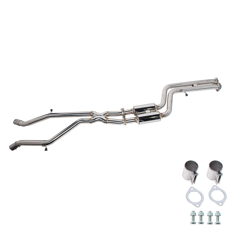 2014-2019 BMW F80 M3 F82 F83 M4 Resonated Mid Pipe Exhaust – EOS Exhaust