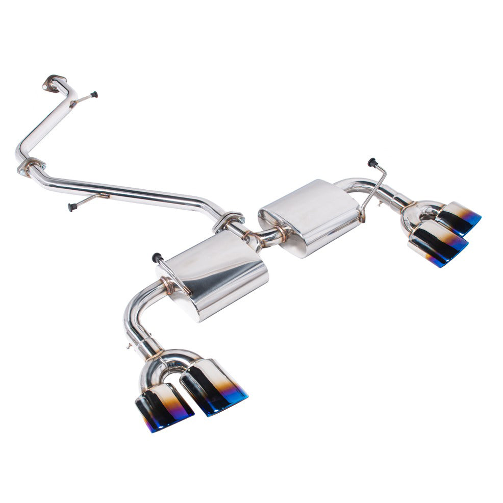 2019-Present Toyota Corolla Hatchback Burnt Tips Cat Back Exhaust – EOS ...